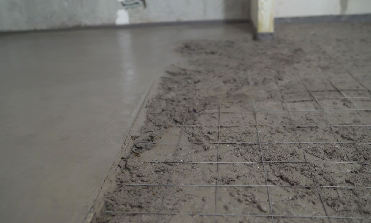 How To Lay A Concrete Floor | The Homelife