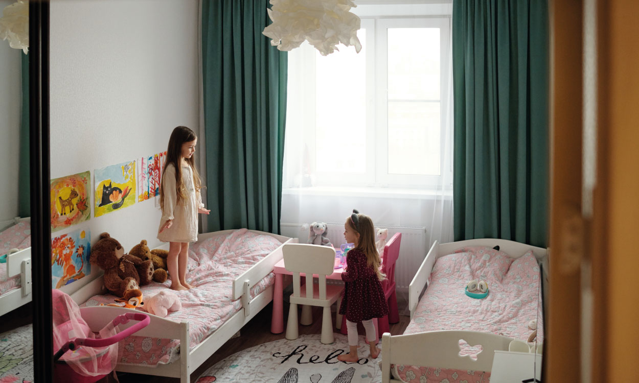 Top Tips for a Peaceful Bedtime in Shared Sibling Rooms | The Homelife
